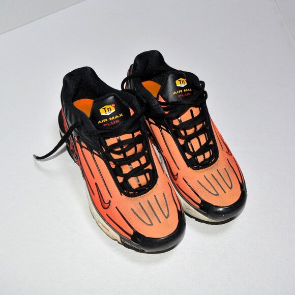 Nike | Shoes | Nike Tuned Air Air Max Plus Youth Us 6y Orange Black ...
